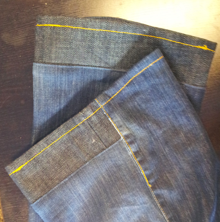 Customer Profile: William’s tattered jeans | Ginger Root Design